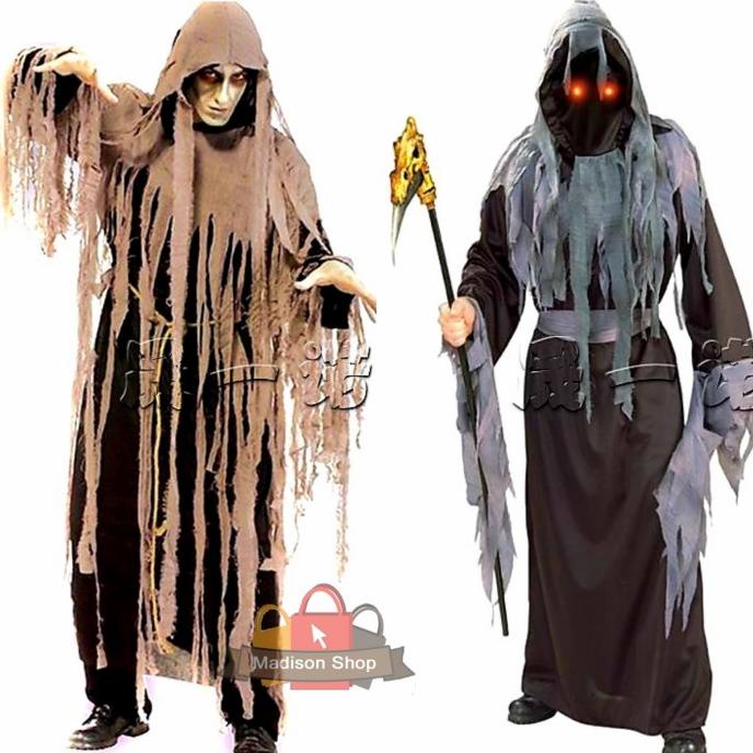 Jual KOSTUM halloween Costume Dewasa Cosplay Hantu Seram Devil Mummy ...