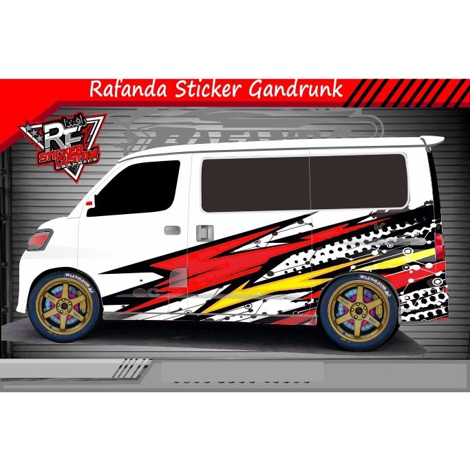 Jual STIKER DECAL GRANDMAX LUXIO BLINDVAN AVANZA DLL | Shopee Indonesia