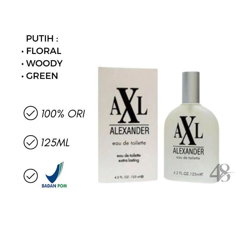 Jual ORIGINAL parfume AXL alexander EDT 125 ML | Shopee Indonesia