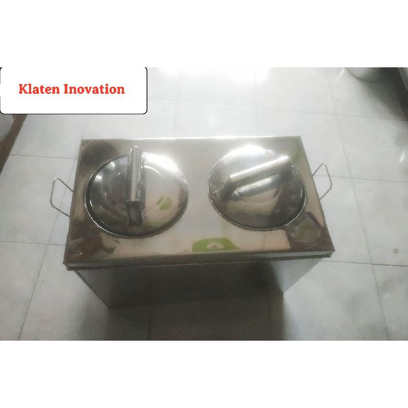Jual Tabung es puter kotak model 2 tabung, 10 liter pertabung | Shopee ...