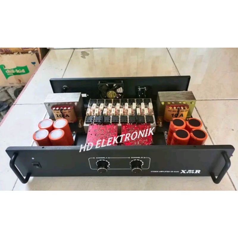 Jual POWER RAKITAN 10A dobel CT45 power amplifier setereo (peking kayu ...