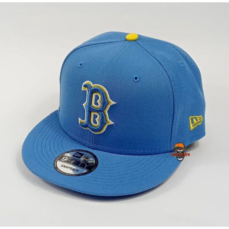 Jual Topi Original NEW ERA 9FIFTY Boston Red Sox Light Blue | Shopee ...