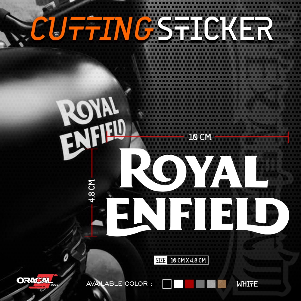 Jual Cutting Sticker Royal Enfield | Stiker Cutting Royal Enfield ...