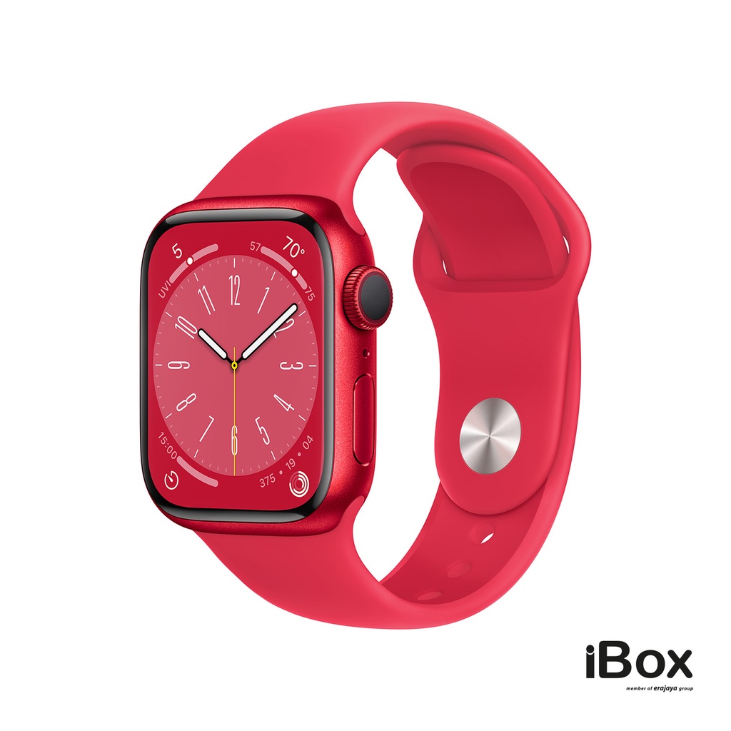 Jual Apple Watch Series 8 41mm GPS, (PRODUCT)RED, Aluminium Case with ...