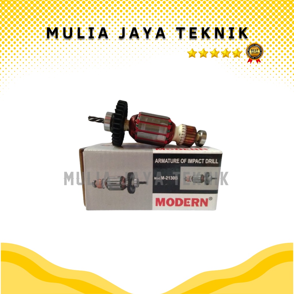 Jual Armature / Angker Bor M2130B MODERN Spare Part Armature Bor M 2130 ...