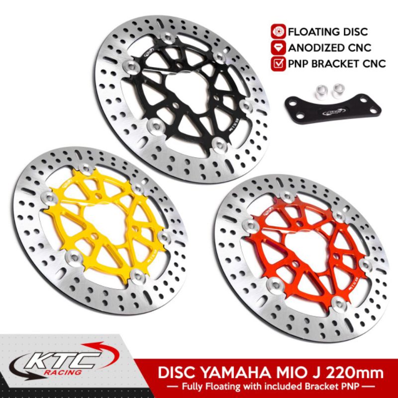 Jual Disc Brake - Piringan Cakram KTC Full CNC Floating Yamaha Lubang 3 ...