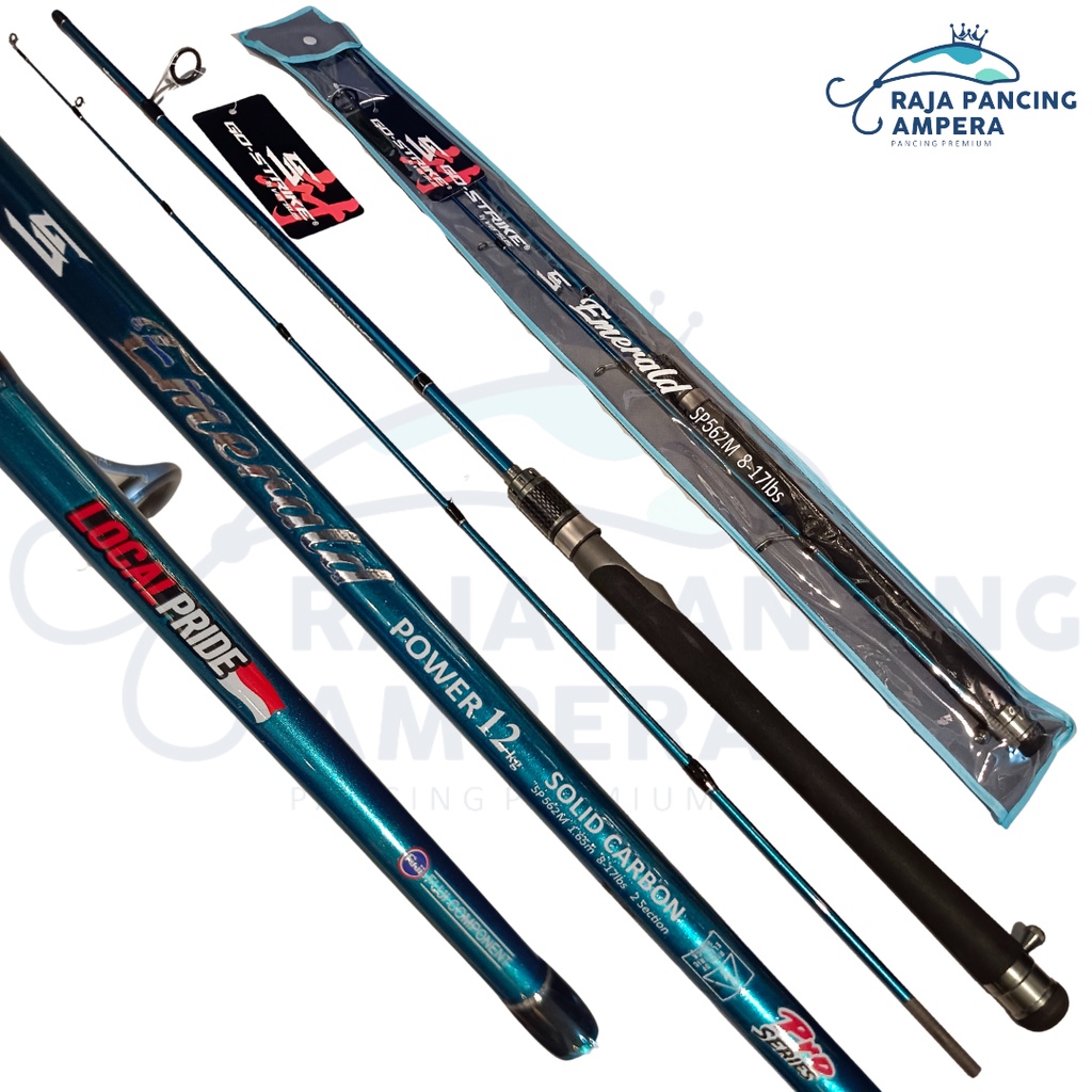Jual Joran Pancing Go Strike Versus Emerald | stik kolam cocok untuk mancing galatama lele dan ...