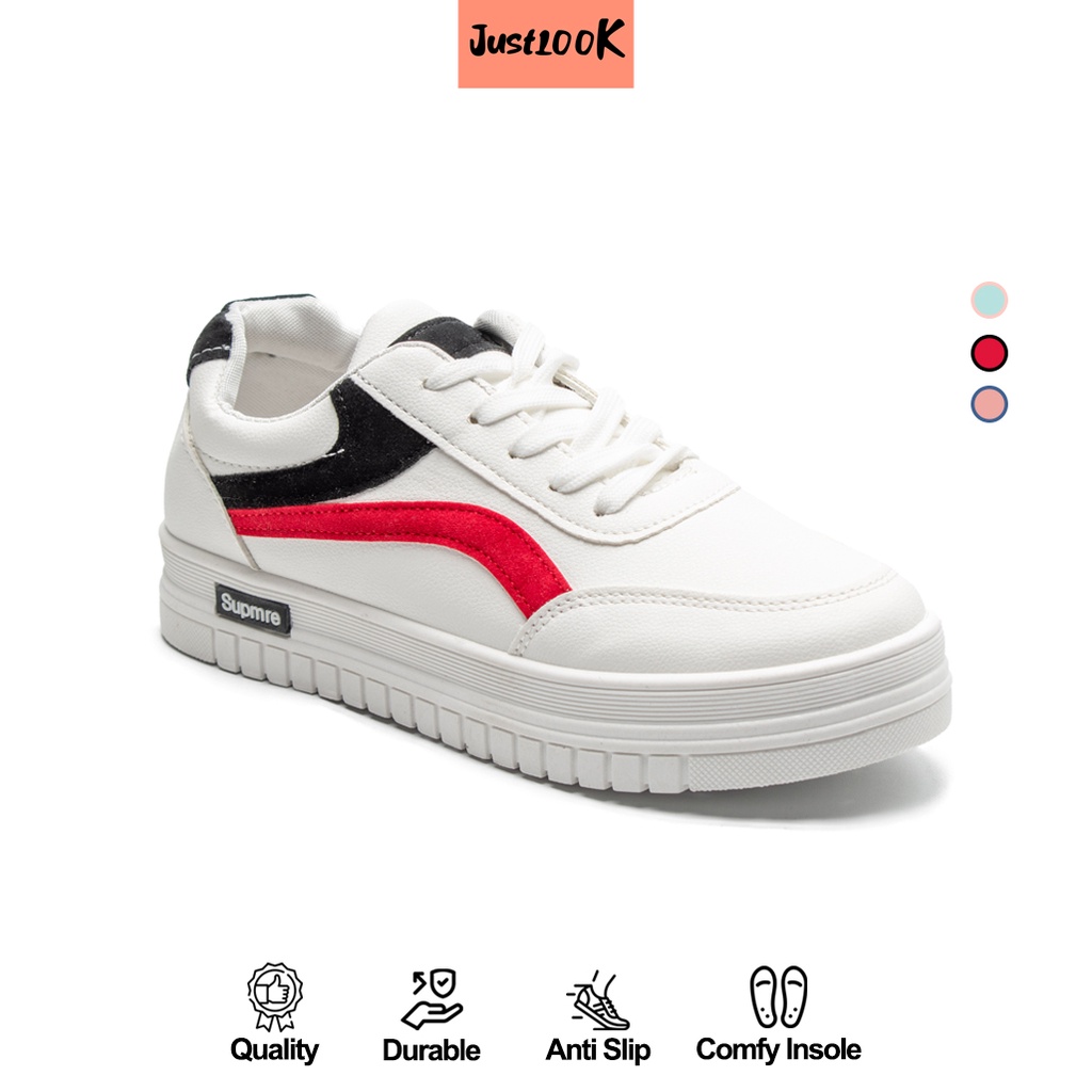 Jual JustLook Juri Sepatu Sneakers Wanita 3in1 Color Shoes Import ...