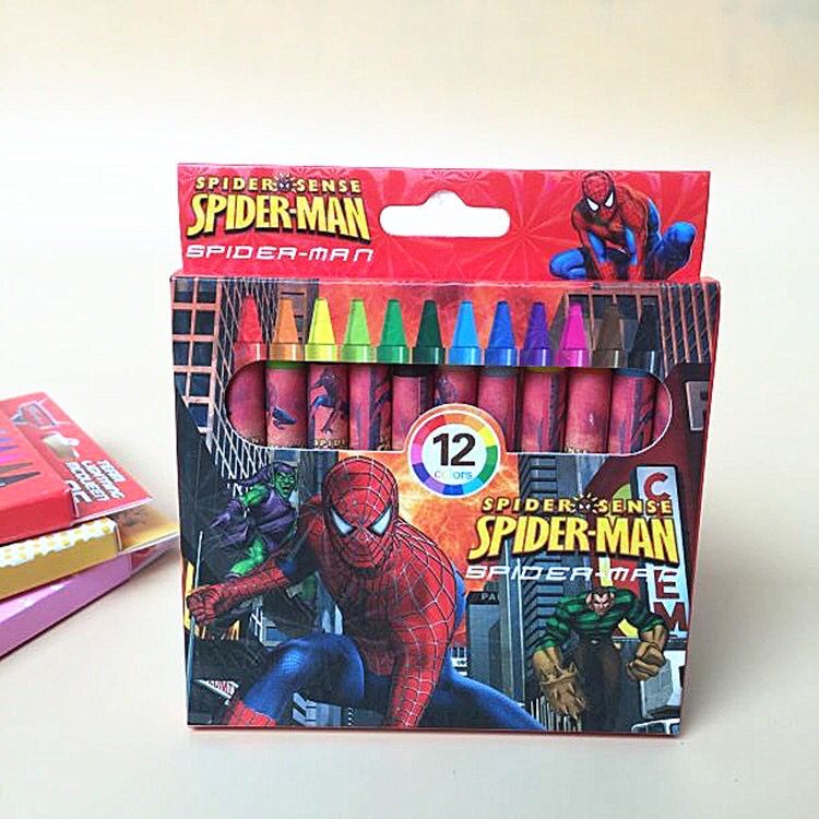 Jual krayon menggambar crayon isi 12 warna peralatan menggambar ...