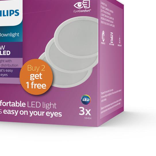 Jual Philips Downlight Led Meson Multipack 13W | Shopee Indonesia