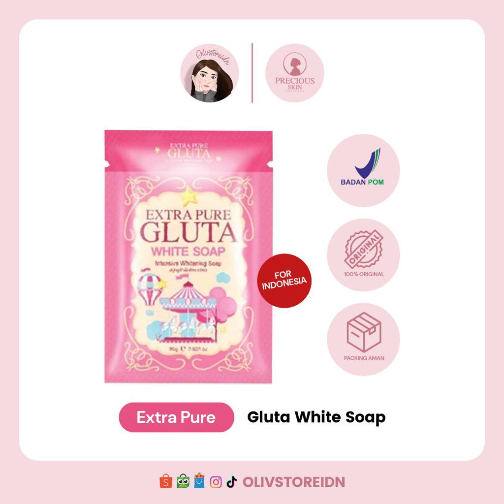 Jual Precious Skin Extra Pure Gluta Whitening Body & Face Soap 80gr ...