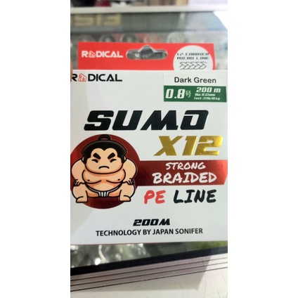 Jual pe radical sumo 200meter x12 | Shopee Indonesia
