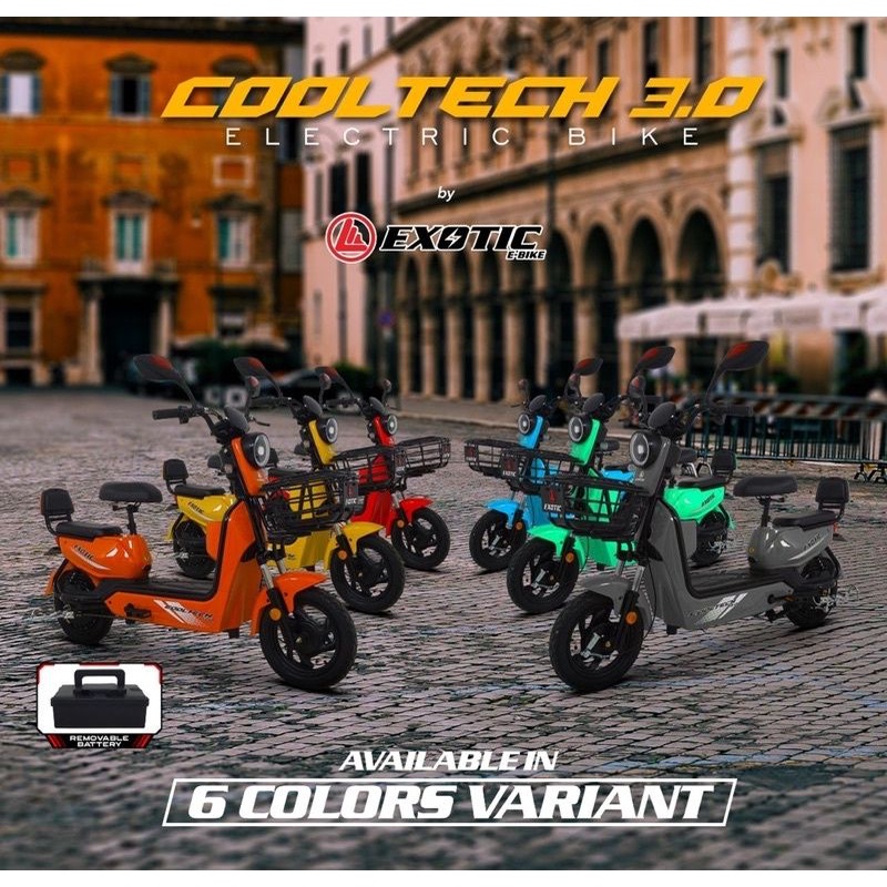 Jual SEPEDA LISTRIK EXOTIC COOLTECH 3.0 | Shopee Indonesia