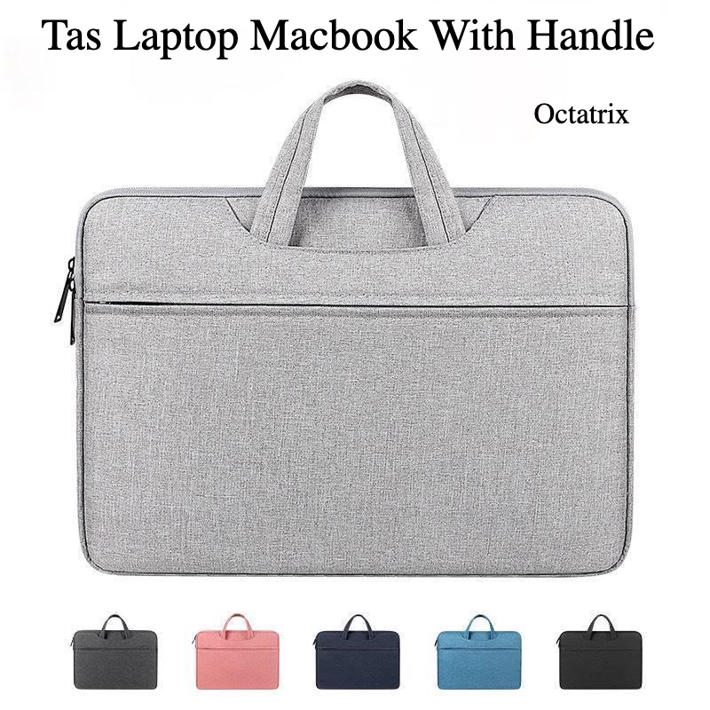 Jual Tas Laptop Jinjing Waterproof Import Tas Macbook Simpel Tebal ...