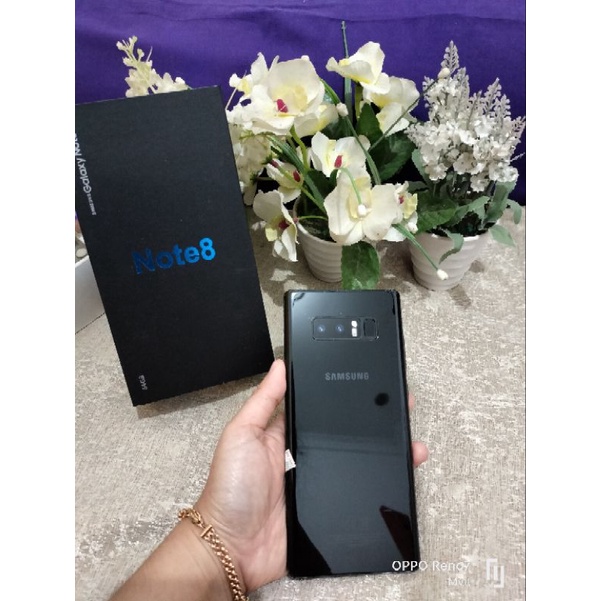 Jual Samsung Note 8 Ram Sein Resmi Indonesia 6/64 fullset oem shadow ...