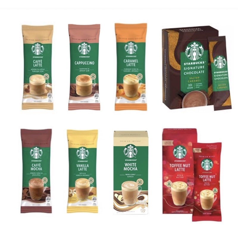 Jual Starbucks sachet Turki - Starbucks Choco Salted Caramel - Toffee ...