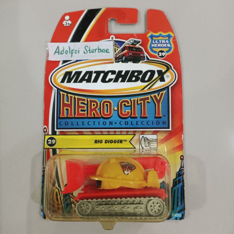 Jual matchbox rig digger hero city collection coleccion ultra heroes 29 ...