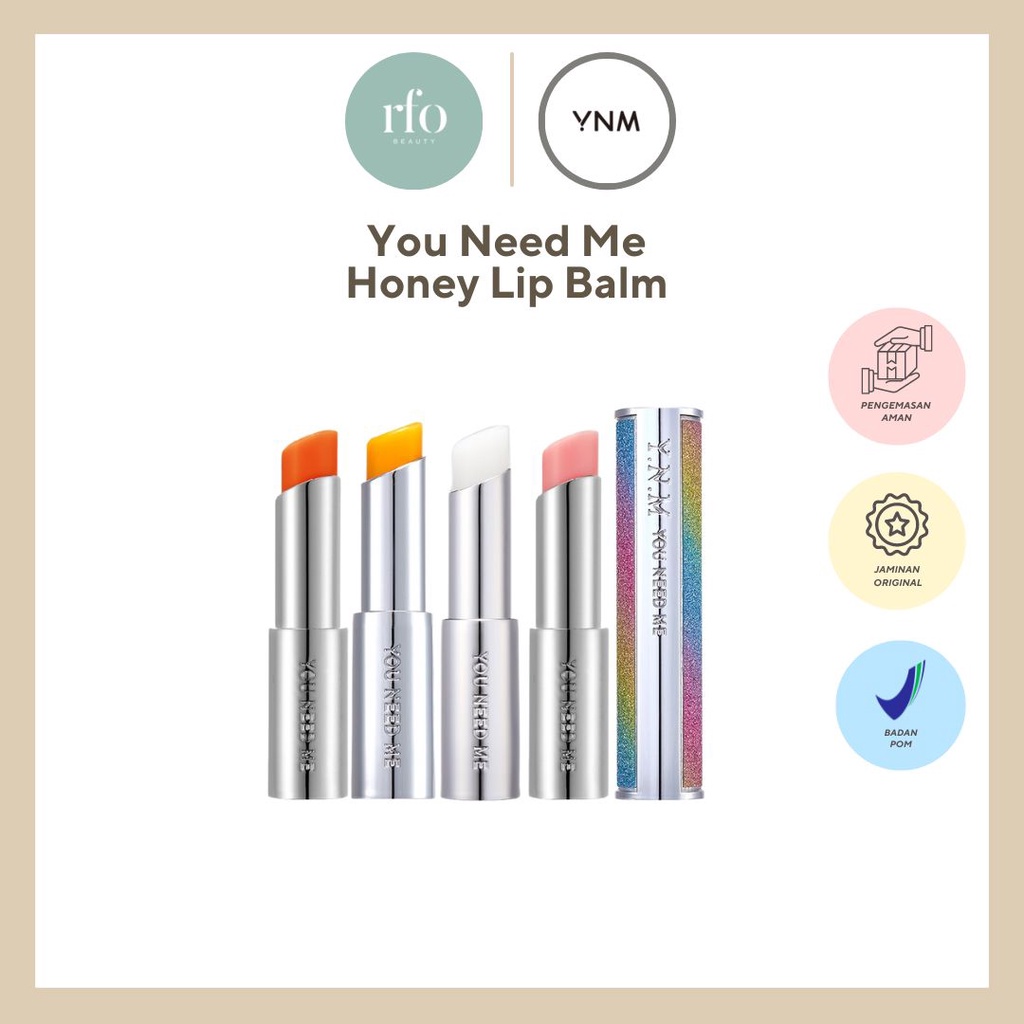 Jual YNM (You Need Me) Honey Lip Balm | Shopee Indonesia
