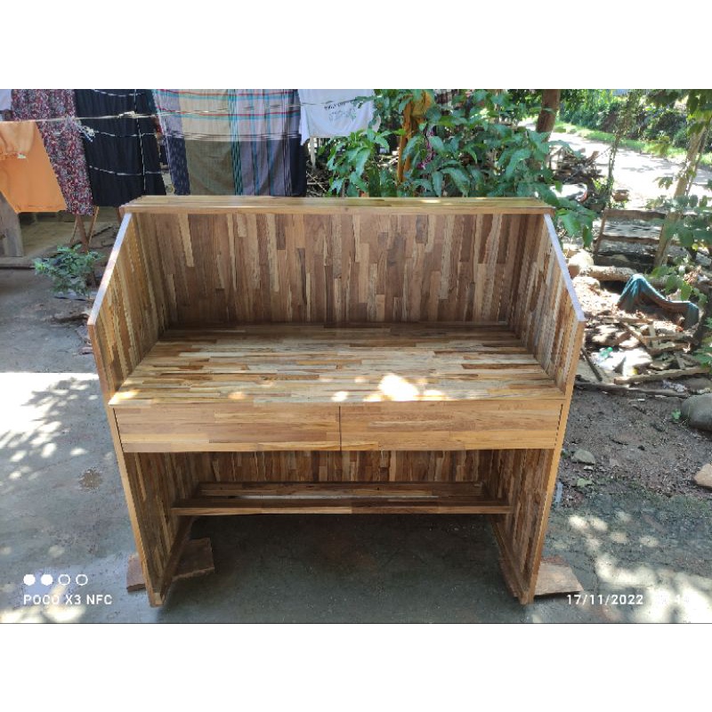 Jual MEJA RESEPSIONIS,MEJA BAR,MEJA KASIR,MEJA CAFFE | Shopee Indonesia