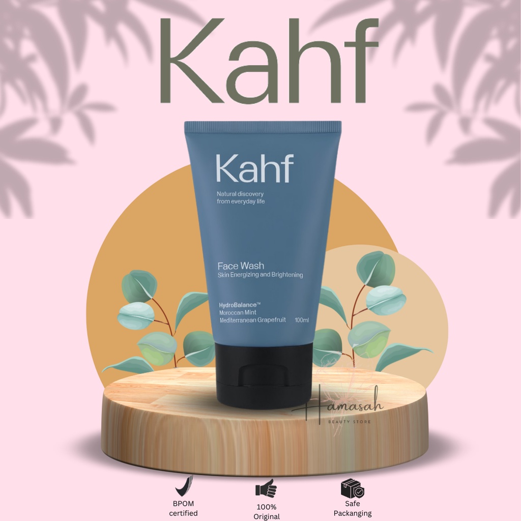 Jual Kahf Skin Energizing and Brightening Face Wash 100 ml | Shopee ...
