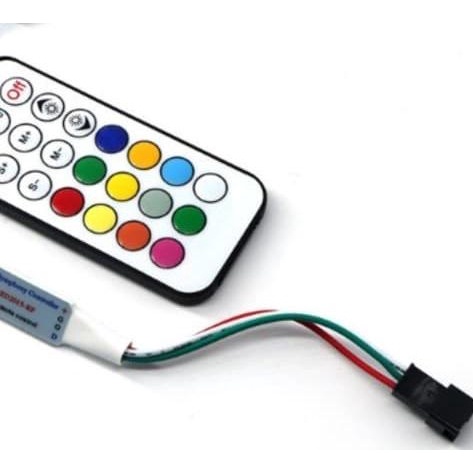 Jual 21 Key RF Smart Pixel RGB WS2811 WS2812 WS2812B Controller ...