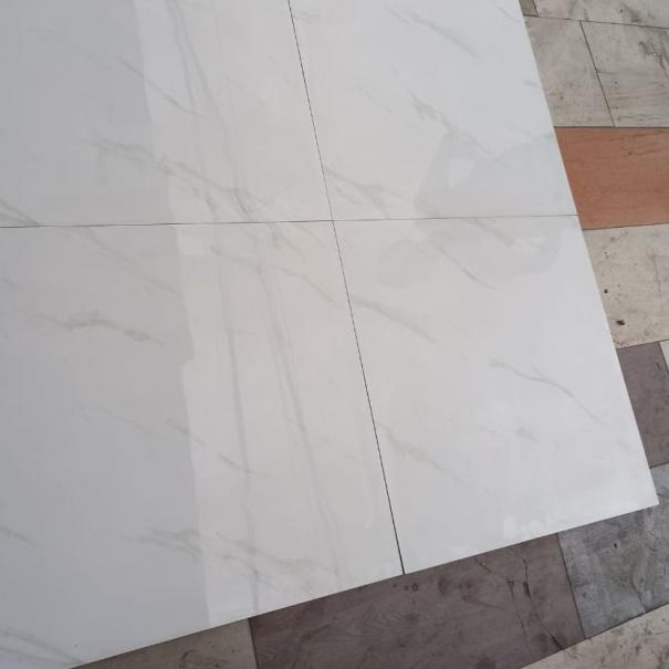 Jual granit 60x60 garuda M05W carara series Nano poles grade1 | Shopee ...