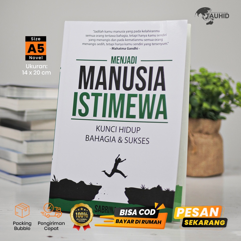 Jual Buku Motivasi Menjadi Manusia Istimewa Buku Self Improvement Soft Cover Syalmahat | Shopee ...