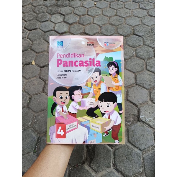 Jual PENDIDIKAN PANCASILA KELAS 4 SD KURIKULUM MERDEKA GRAFINDO _ | Shopee Indonesia