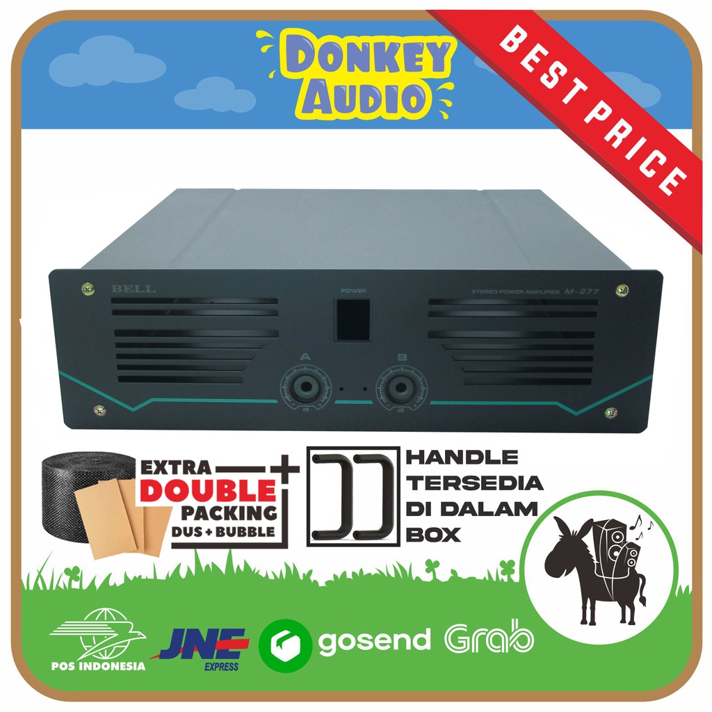 Jual BOX POWER AMPLIFIER BELL M277 BELL | Shopee Indonesia