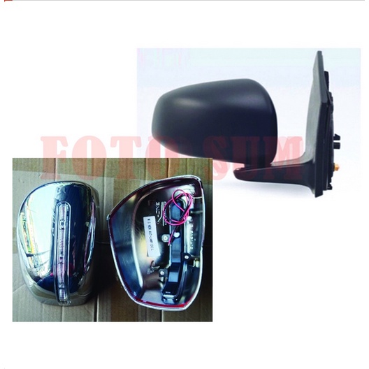 Jual cover spion mobil calya sigra kusus manual awal sampai 2024 chrom ...