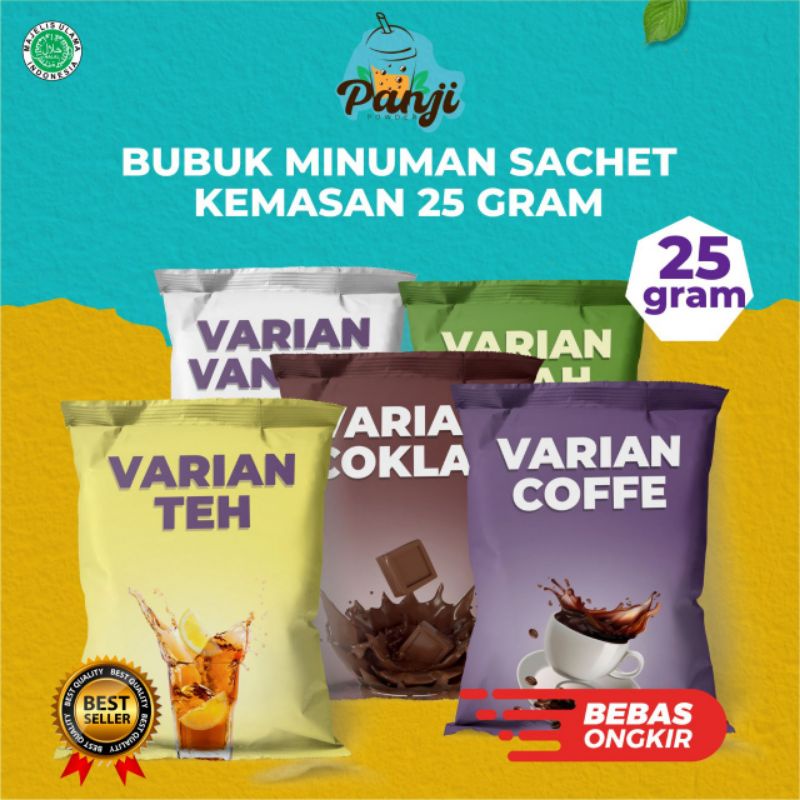 Jual BUBUK MINUMAN PREMIUM MURAH KEMASAN SACHET 25GR MINUMAN BUBUK ...