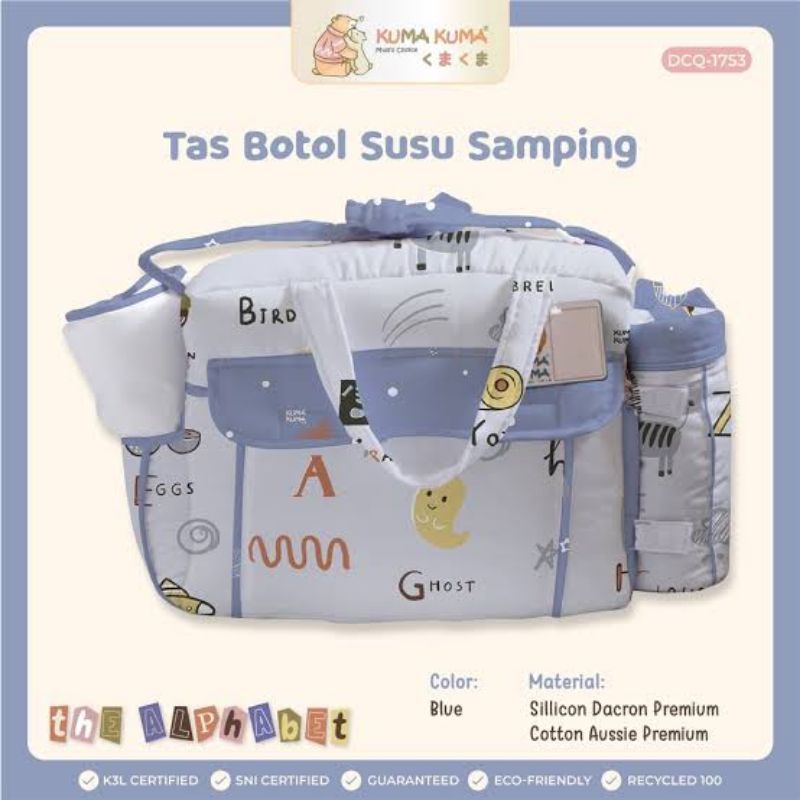Jual Kuma Tas Botol Set Tali Kur DCQ1753P / Tas Botol Susu / Tas ...