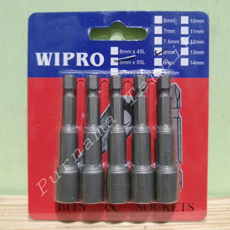 Jual Satuan - Magnetic Nut Wipro 8mm Mata Untuk Baut Baja Ringan Mata ...