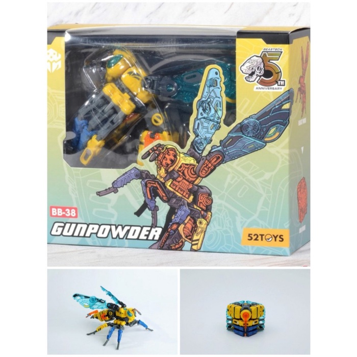 Jual 52TOYS BeastBox BB-38 Gunpowder Bee | Shopee Indonesia