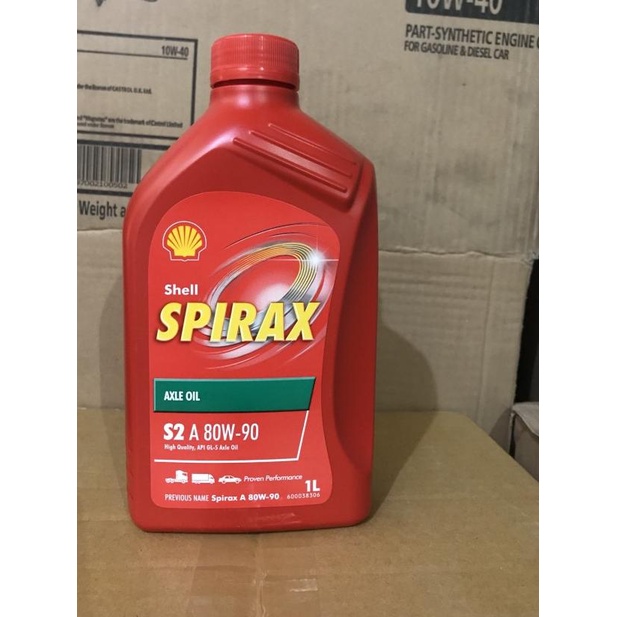 Jual OLI SHELL SPIRAX S2 A 80W-90 API GL-5 GALON 1 LITER | Shopee Indonesia