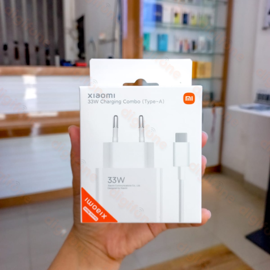 Jual XIAOMI CHARGER 33W CHARGING COMBO TYPE-A TO USB TYPE-C CABLE CASAN ...