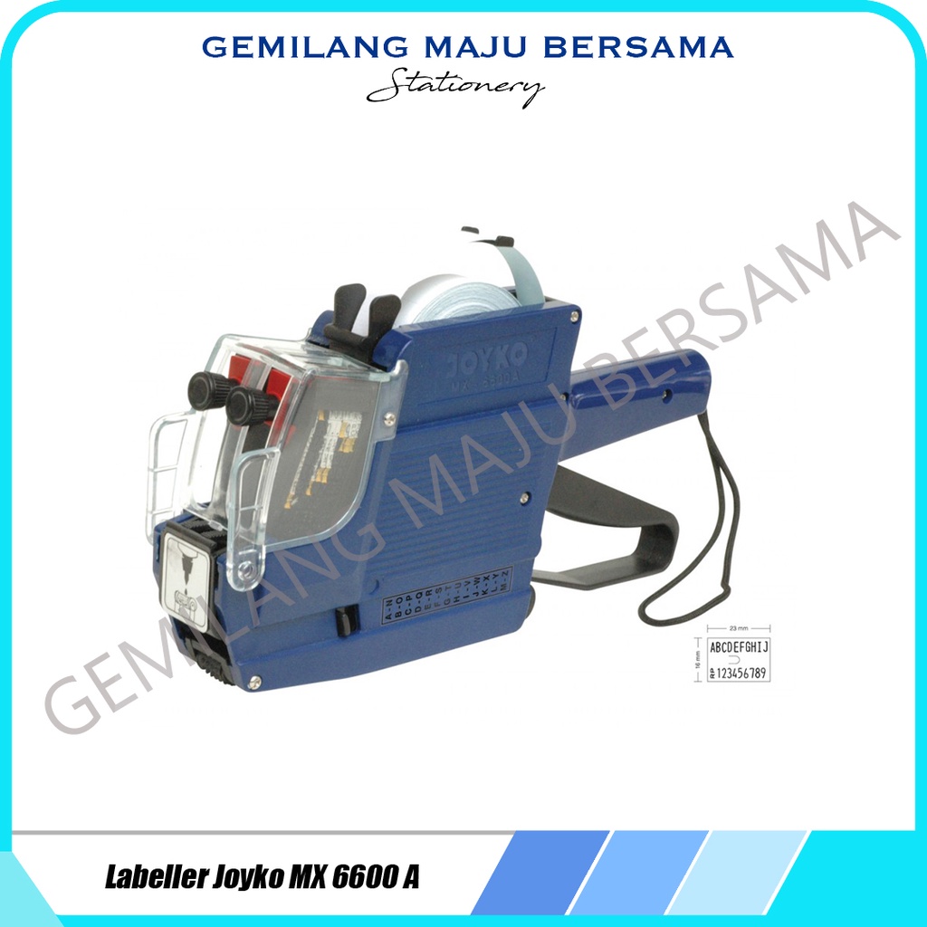 Jual Alat / Mesin Label Harga / Labeller Joyko MX 6600 A (Angka&huruf ...