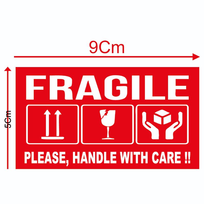Jual Sticker Fragile Sticker Label Produk Shopee Indonesia
