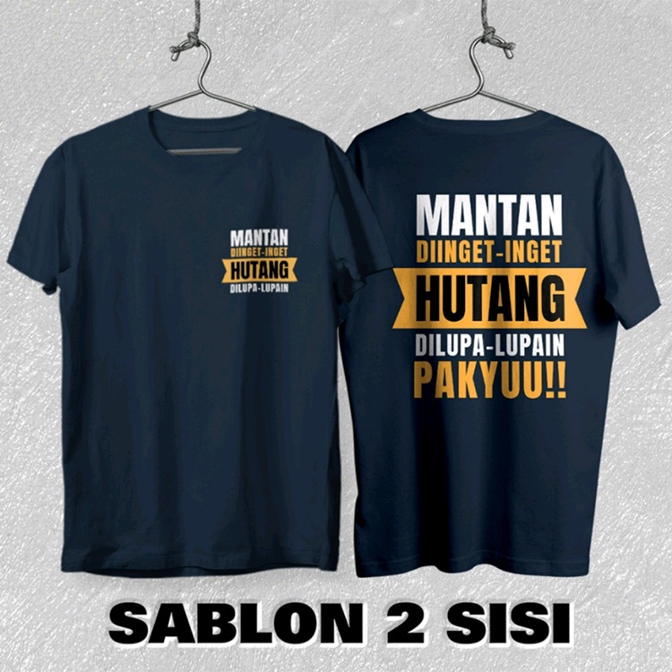 Jual OSCAR FS(COD ️] T-SHIRT DEWASA S-XXL 30+ Warna KAOS MANTAN DIINGAT ...
