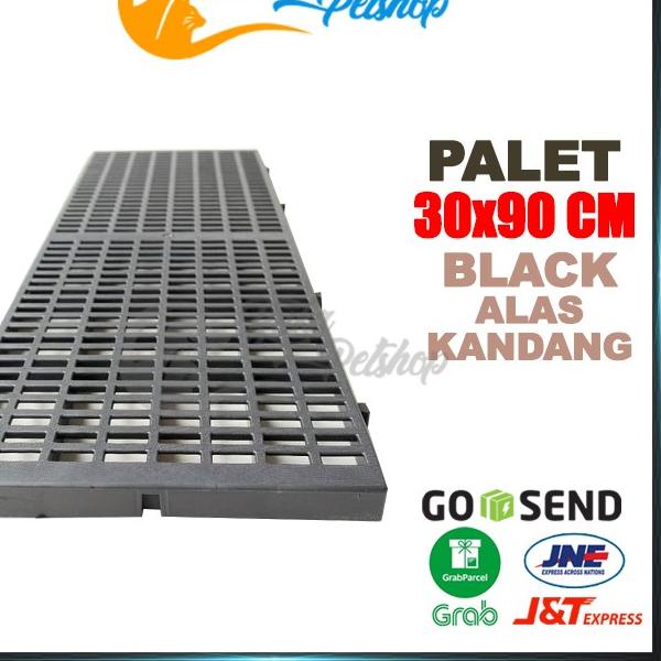 Jual Alas Kandang Palet Plastik Tebal Untuk Kandang 30 x 90 Black | Shopee Indonesia