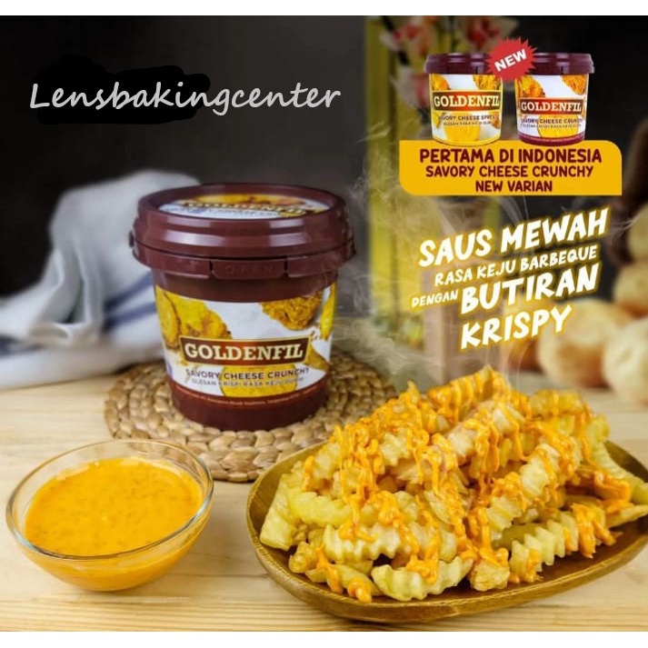 Jual Selai Goldenfil Savory / Savoury Cheese Crunchy 1kg / 1 kg ...