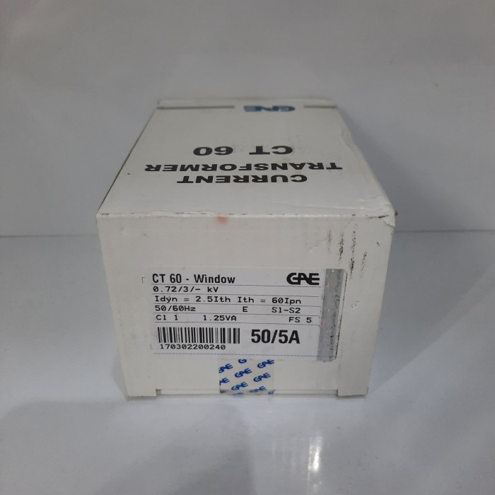 Jual CURRENT TRANSFORMER GAE CT60 CT 60 50/5A | Shopee Indonesia