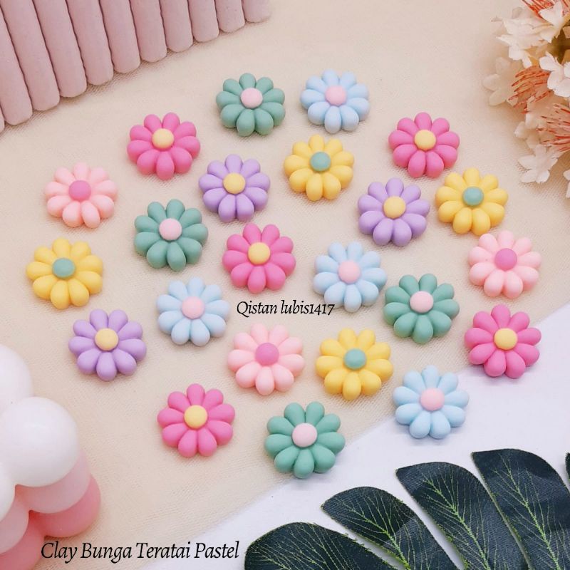 Jual Clay boming flower & Bunga Teratai Pastel | Shopee Indonesia