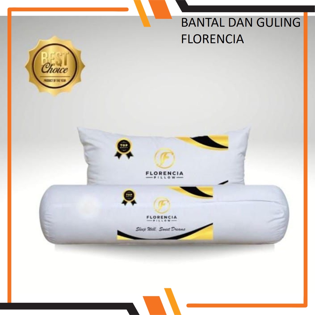 Jual Bantal Hotel dan Guling Tidur Florencia Isi Full Silicon Terbaik Silikon Anti Alergi ...