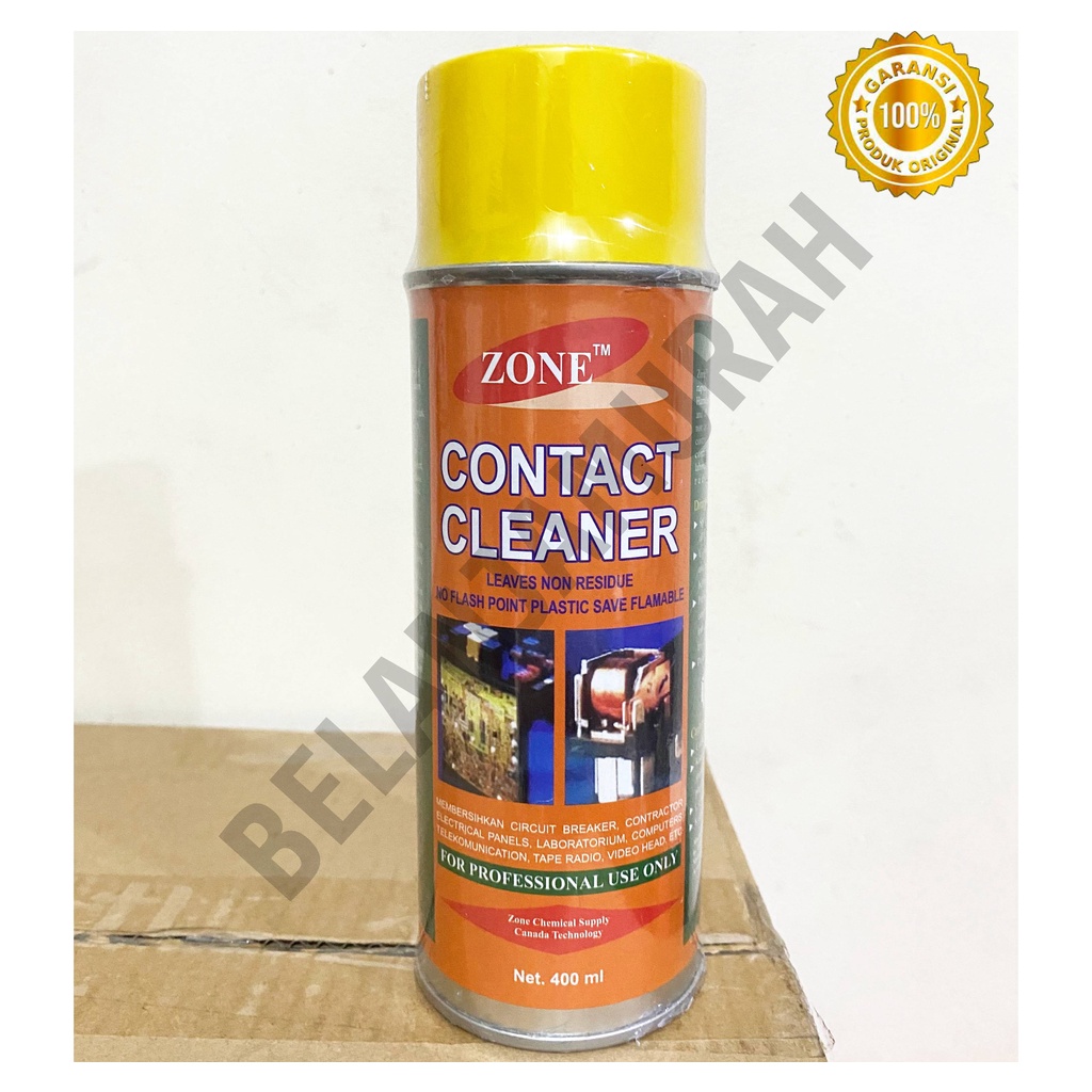 Jual Contact Cleaner Zone 400ml / Kontak Cleaner / Pembersih Komponen ...