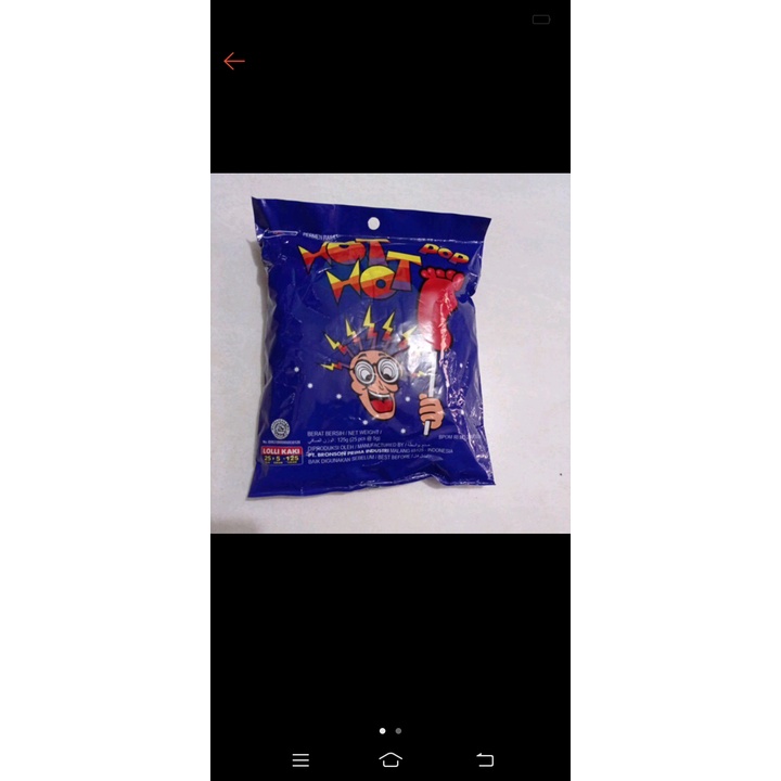 Jual Permen hot hot Pop ball / Permen hot hot pop kaki | Shopee Indonesia
