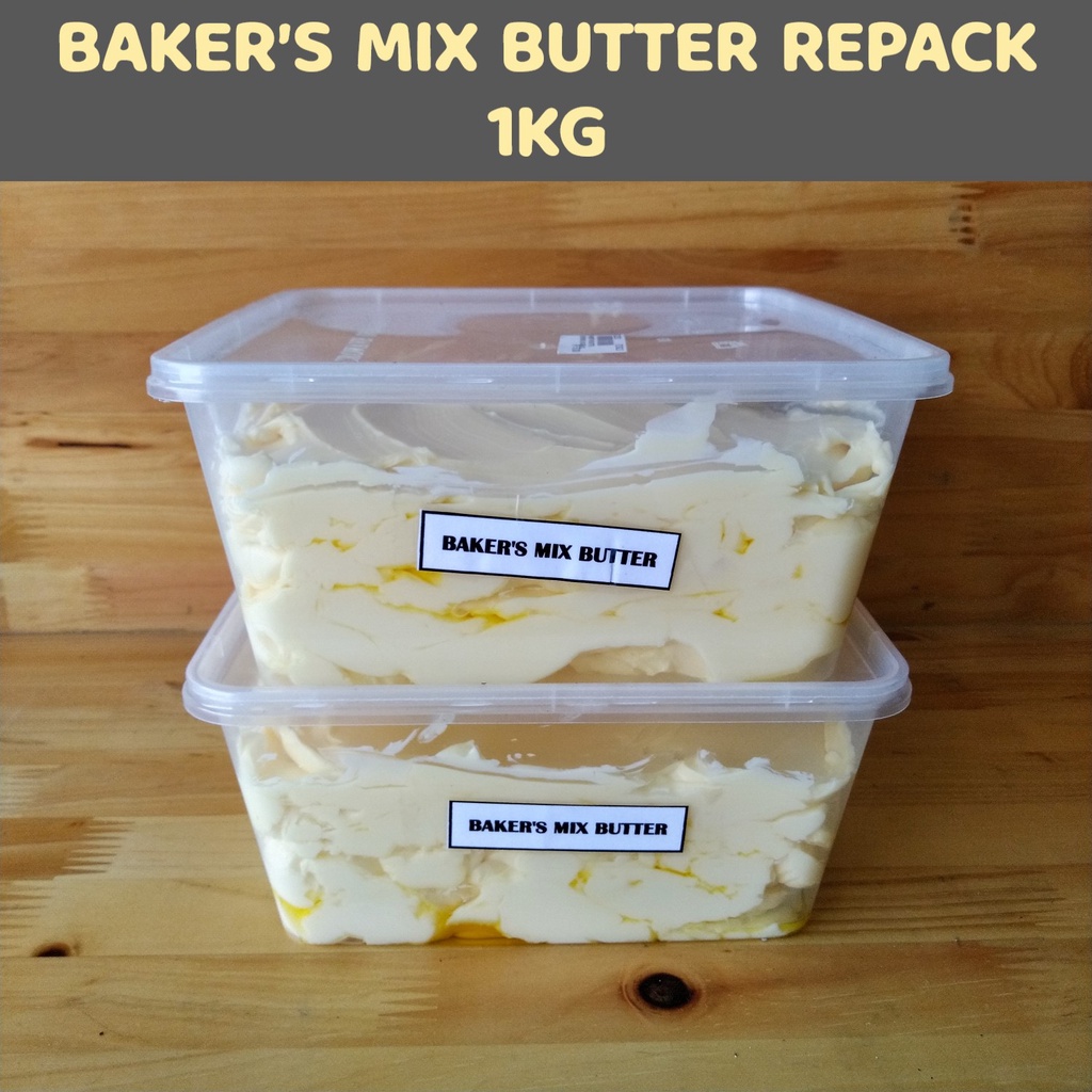 Jual Baker's Mix Butter Blending Repack 1kg | Shopee Indonesia