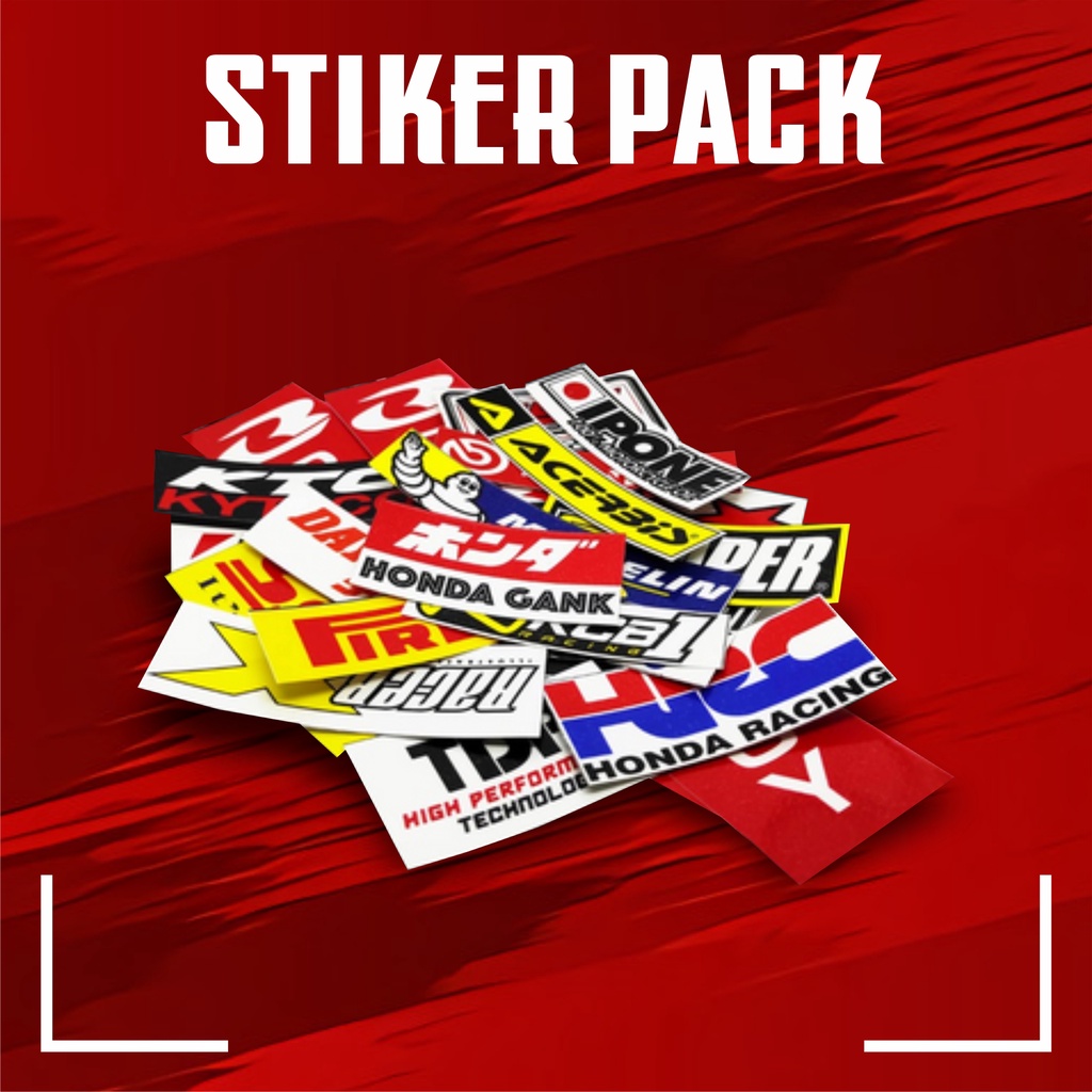 Jual STIKER PACK RACING BRAND MOTORAN | Shopee Indonesia