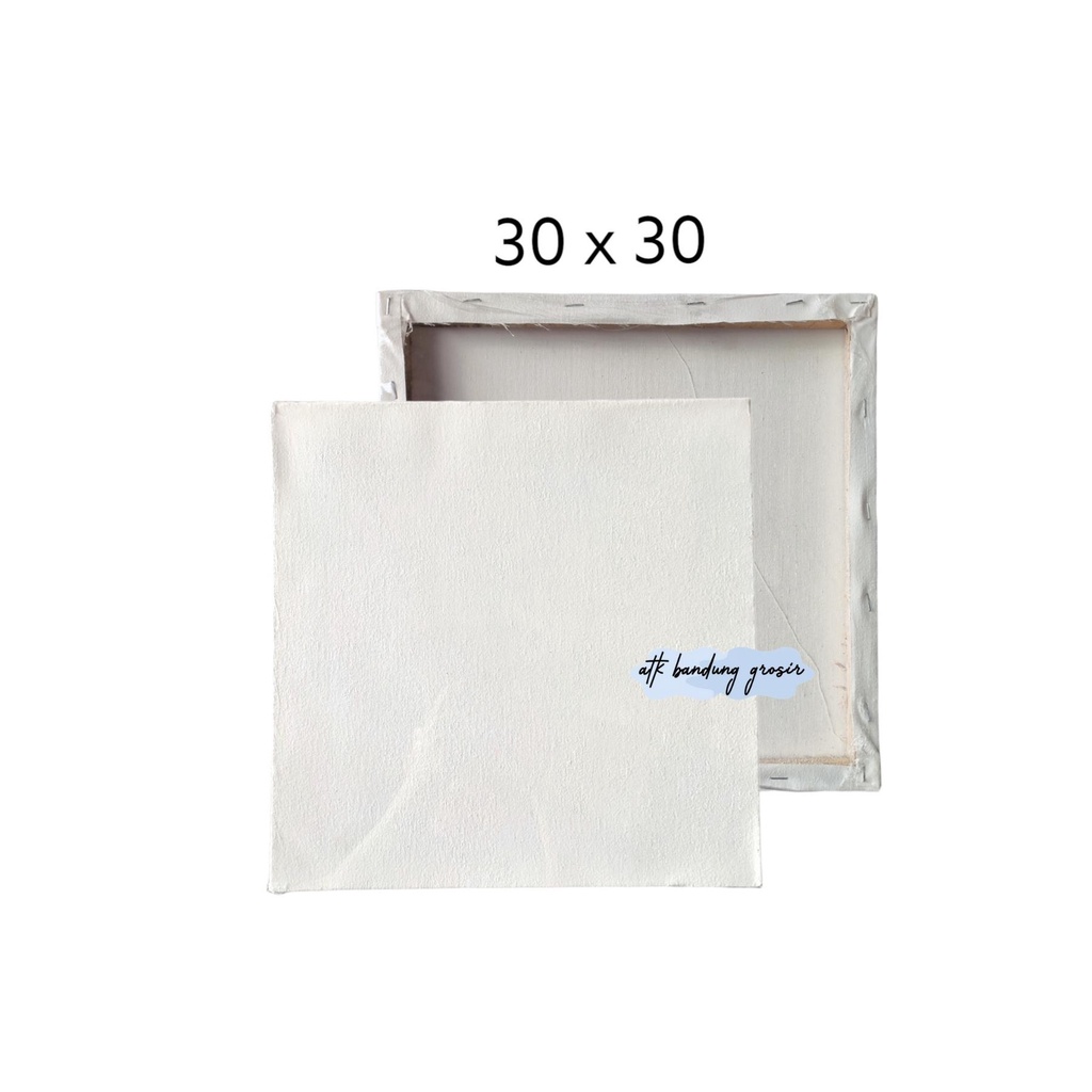 Jual Kanvas Lukis ukuran 30 x 30CM Canvas Board Alat Lukis Media Lukis ...