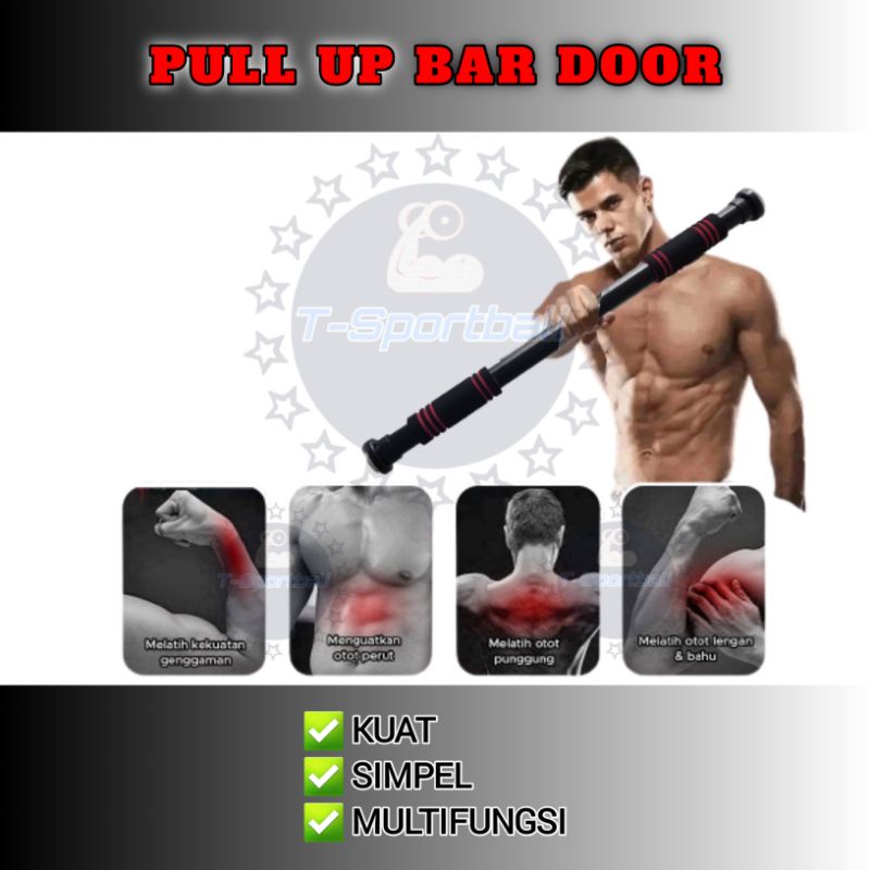 Jual PULL UP BAR PINTU | CHINNING BAR DOOR| PULL UP BAR DOOR | CHIN UP ...